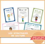 posters stratégies de lecture