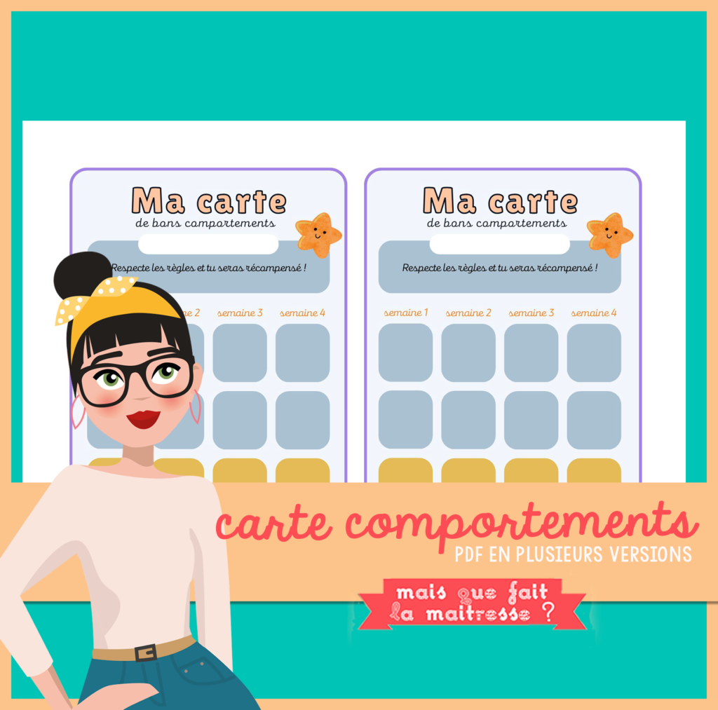 carte de comportements
