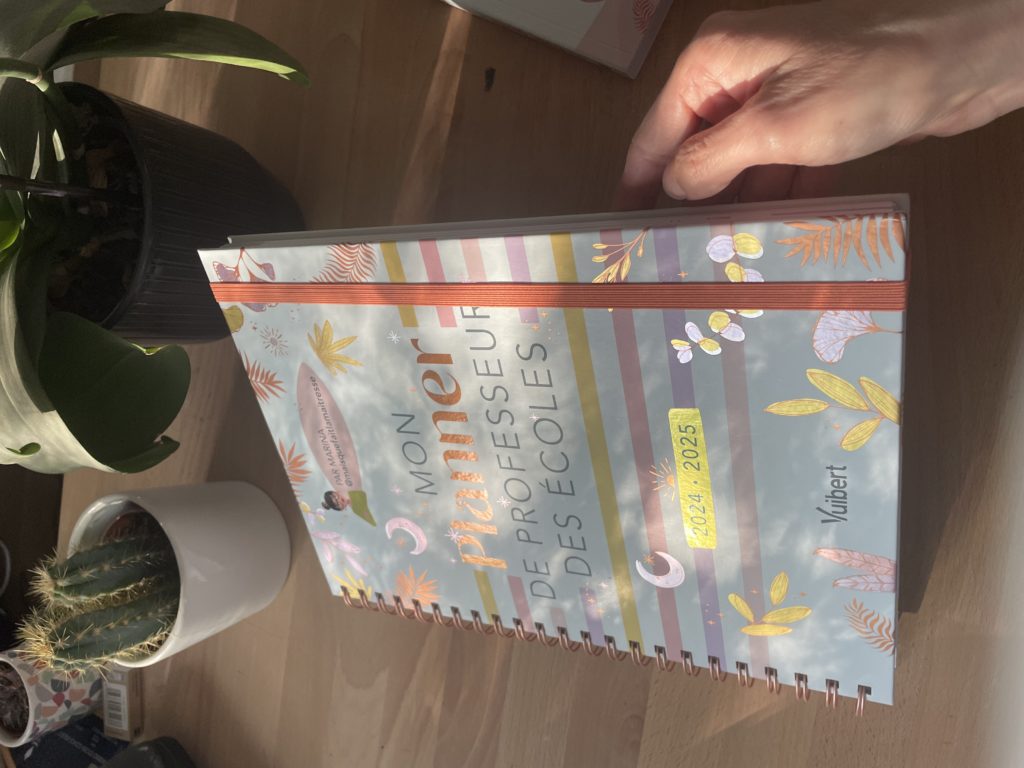 mon bullet agenda et mon planner de PE 2024/2025