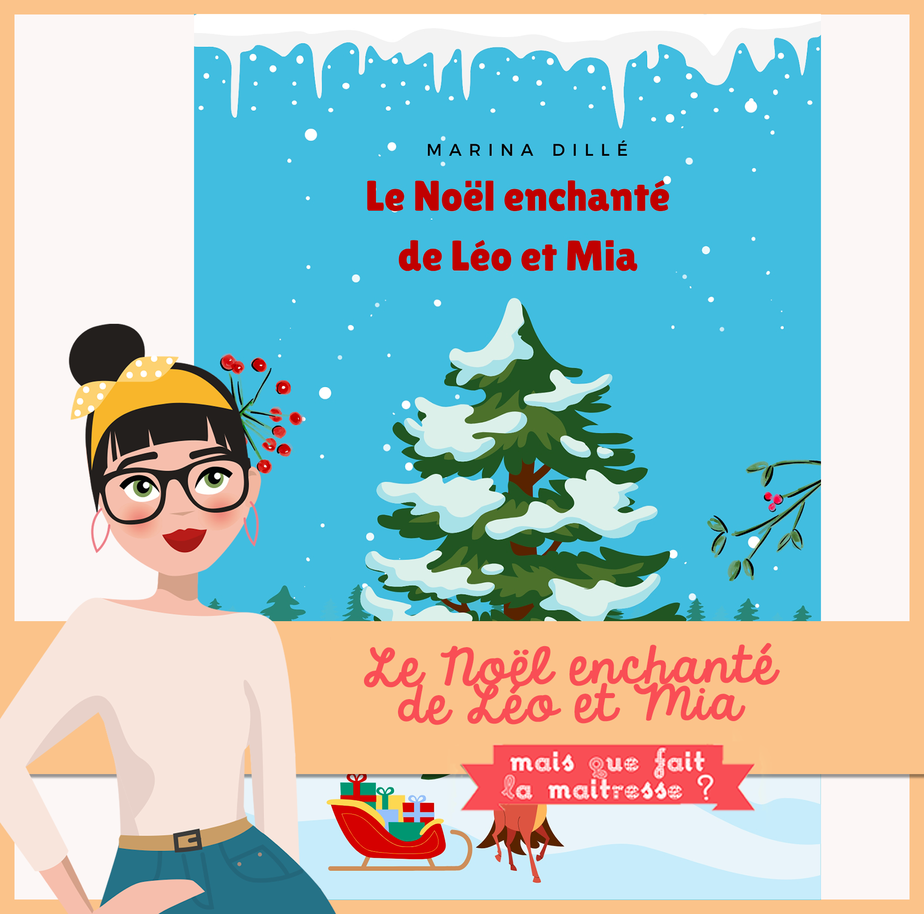 « Le Noël enchanté de Léo et Mia » – Un roman de l’avent pour animer ...